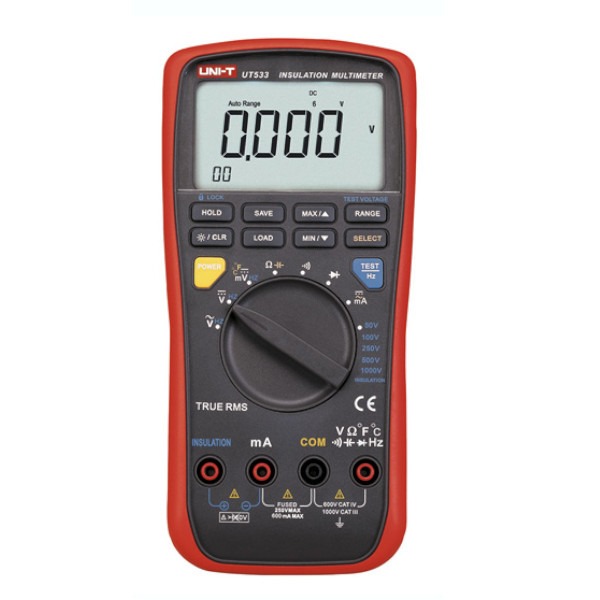 Uni-T UT533 Isolatiemultimeter kopen? Achteraf betalen bij Meetmiddelen